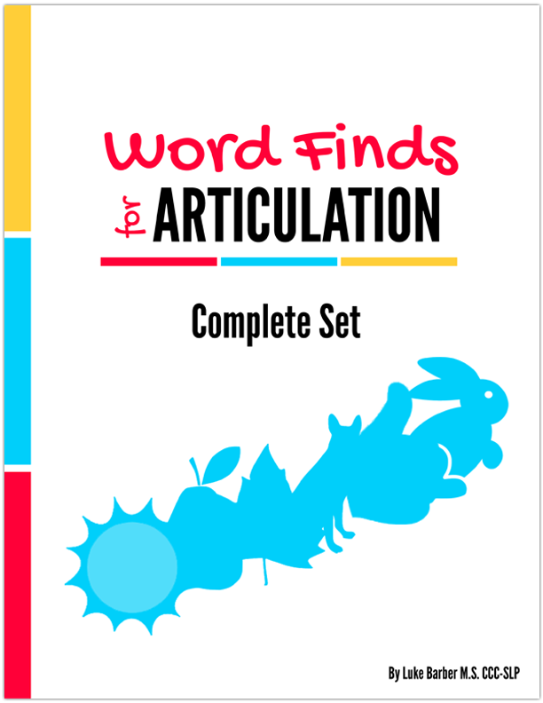 Complete Articulation Word Search – HomeSpeechHome