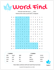 L & L Blend Articulation Word Search – HomeSpeechHome
