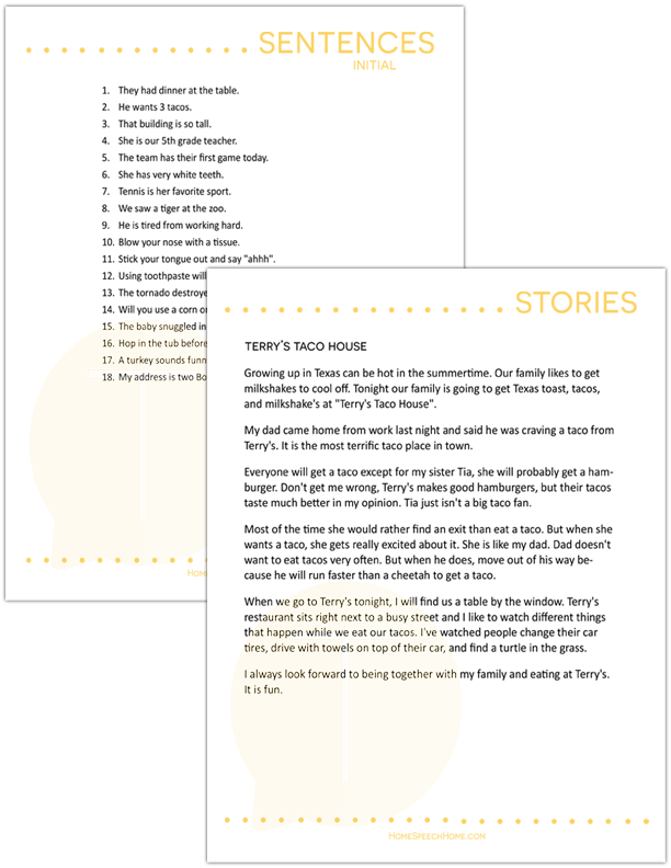 Printable Speech Therapy Flashcards for Kids & Adults - T Sound ...